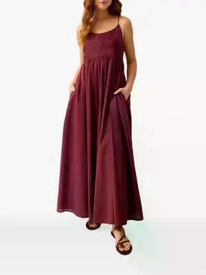 MARIE OLIVER Bailey Pleated-bodice Maxi Dress