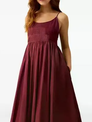 MARIE OLIVER Bailey Pleated-bodice Maxi Dress