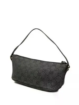 Gucci 2016-2026 Gg Denim Boat Shoulder Bag