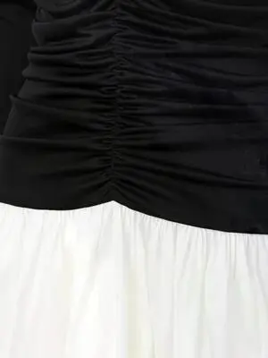 LITA COUTURE Off-the-shoulder Ruched Mini Dress