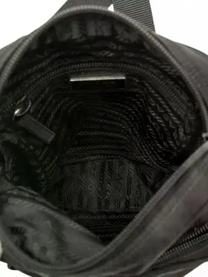 Prada 2000-2013 Tessuto Zip Top Crossbody Bag