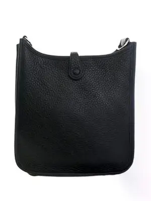 Hermès 2022 Clemence Evelyne 16 Amazone Crossbody Bag - Black