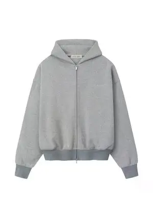 Fear Of God Zip-up Hoodie - Grey
