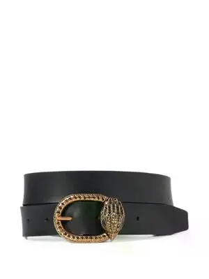Kurt Geiger Embellished Eagle Head Belt - Black