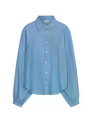 Closed Denim-effect Shirt - Blue