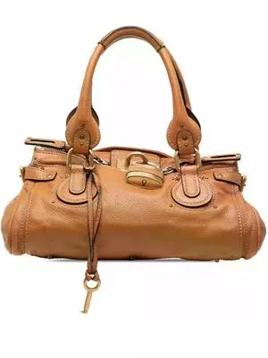 Chloé 2011 Medium Leather Paddington Handbag - Brown