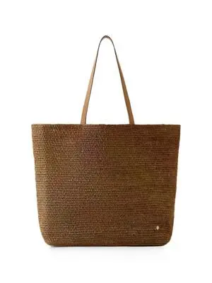 Helen Kaminski Woven Raffia Tote Bag