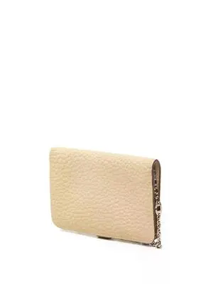 Hermès 2008 Clemence Dogon With Chain Card Holder