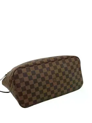 LOUIS VUITTON 2011 Damier Ebene Neverfull Mm Tote Bag