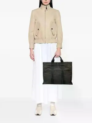 Hermès 1990-2000 Canvas Herline Gm Tote Bag