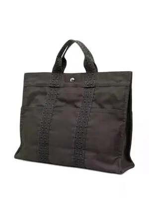 Hermès 1990-2000 Canvas Herline Gm Tote Bag