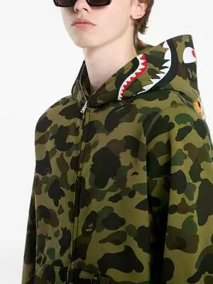 A BATHING APE 1st Camo Shark Hoodie