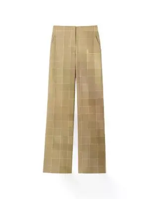 Lafayette 148 New York Thames Grid-pattern Trousers