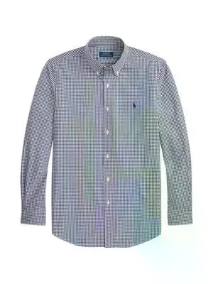 Polo Ralph Lauren Gingham-check Button-down Shirt - Blue