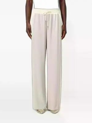 HANITA Crêpe Palazzo Pants - Grey