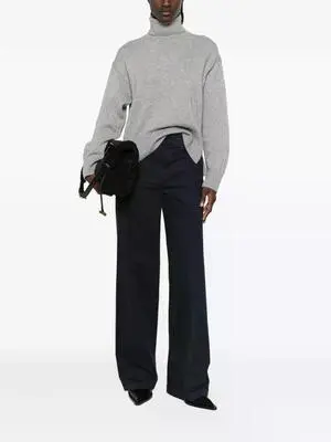 Peserico Wide-leg Tailored Trousers - Blue