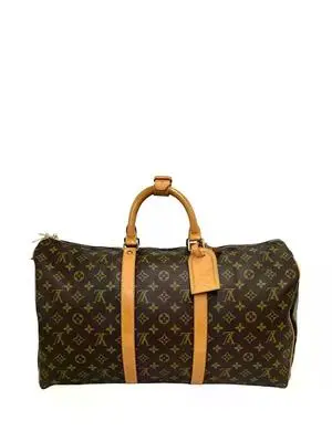 LOUIS VUITTON Keepall 50 Travel Bag - Brown