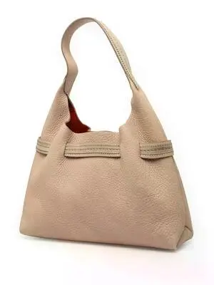 FERRAGAMO 2010-2026 Grained Leather Shoulder Bag