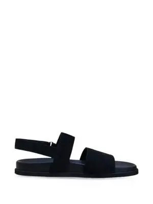 BRIGHTWAY Touch-strap Sandals - Black