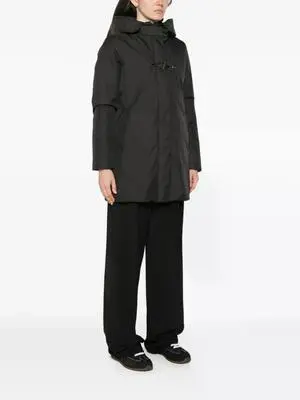 FAY Hooded Toggle-fastening Coat