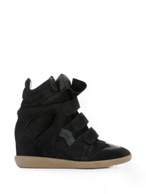 Isabel Marant Étoile Bekett Wedge Sneakers - Black
