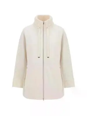 Herno Resort Single-breasted Coat - Neutrals