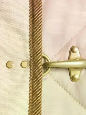 FAY Quilted Shearling-collar Jacket