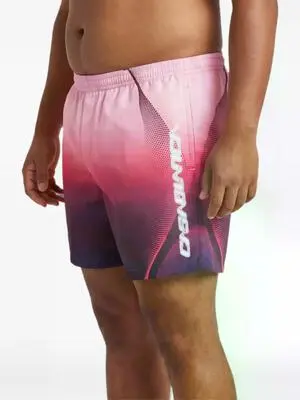 Casablanca Gradient Logo Print Swim Shorts