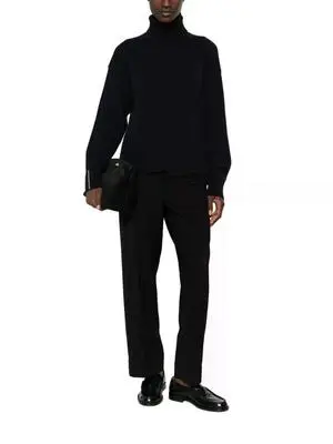 Peserico Turtleneck Embellished Sweater - Blue