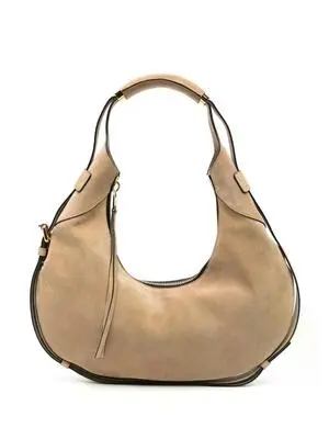 Moschino Crescent Shoulder Bag - Neutrals