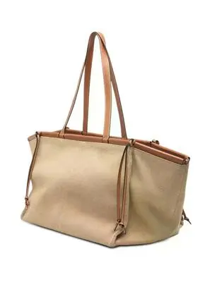 Loewe 2019 Large Canvas Cushion Tote Bag