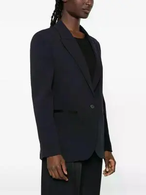 FORTE_FORTE Single-breasted Textured Jacket