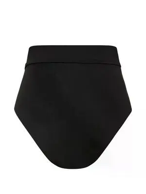 Bondi Born Joan High-waisted Bikini Bottoms - Black