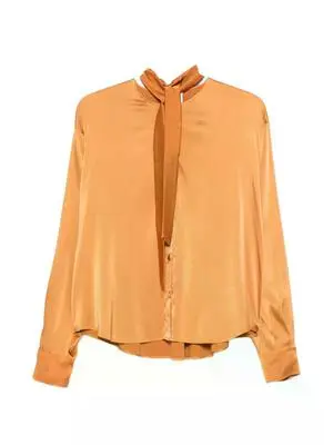 FORTE_FORTE Pussy-bow Button-down Shirt