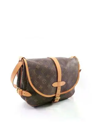 LOUIS VUITTON 1999 Monogram Saumur 30 Crossbody Bag