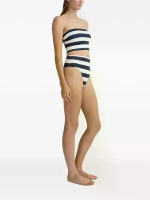 Bondi Born Poppy Striped Bikini Bottoms