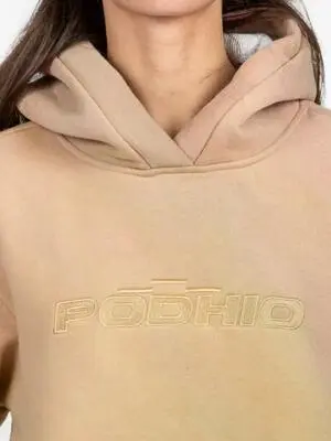 PODHIO Logo-embroidered Hoodie