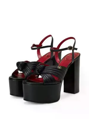Valentino Garavani Panthea Platform Leather Sandals