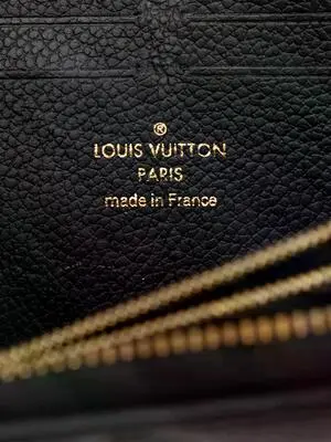 LOUIS VUITTON 2018 Monogram Empreinte Clemence Wallet Long Wallets