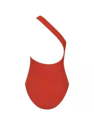 Bondi Born Colette One-shoulder Swimsuit - Red