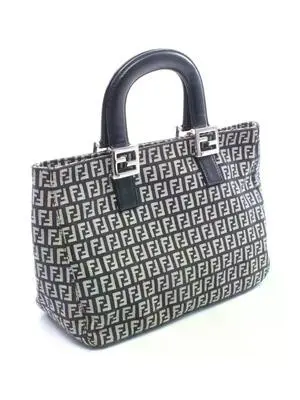 Fendi 2000-2010 Zucca Canvas Tote Bag
