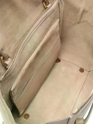 Celine 2000-2026 Mini Grained Calfskin Belt Bag Satchel