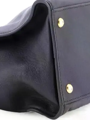 Fendi Peekaboo Bag Rigid Leather Large Satchel