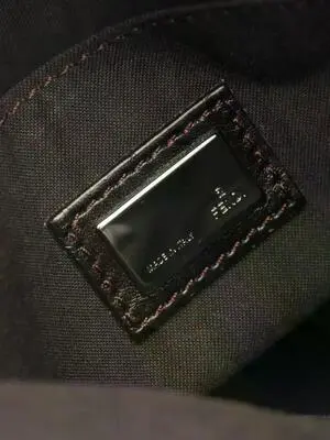 Fendi Zucchino Canvas Forever Crossbody Bag