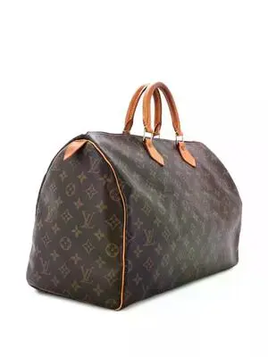 LOUIS VUITTON Speedy Monogram Canvas 40 Satchel