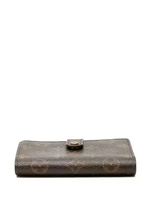 LOUIS VUITTON 2002 Monogram Porte Monnaie Billets Viennois Small Wallets