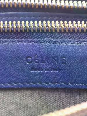 Celine 2010-2026 Large Lambskin Trio Crossbody Bag