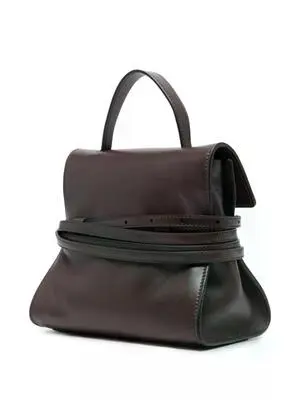 Moschino Detail Belted Mini Bag - Brown