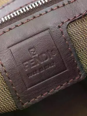 Fendi 2000-2010 Zucca Canvas Tote Bag