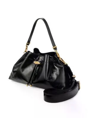 JIMMY CHOO Chinch Leather Shoulder Bag